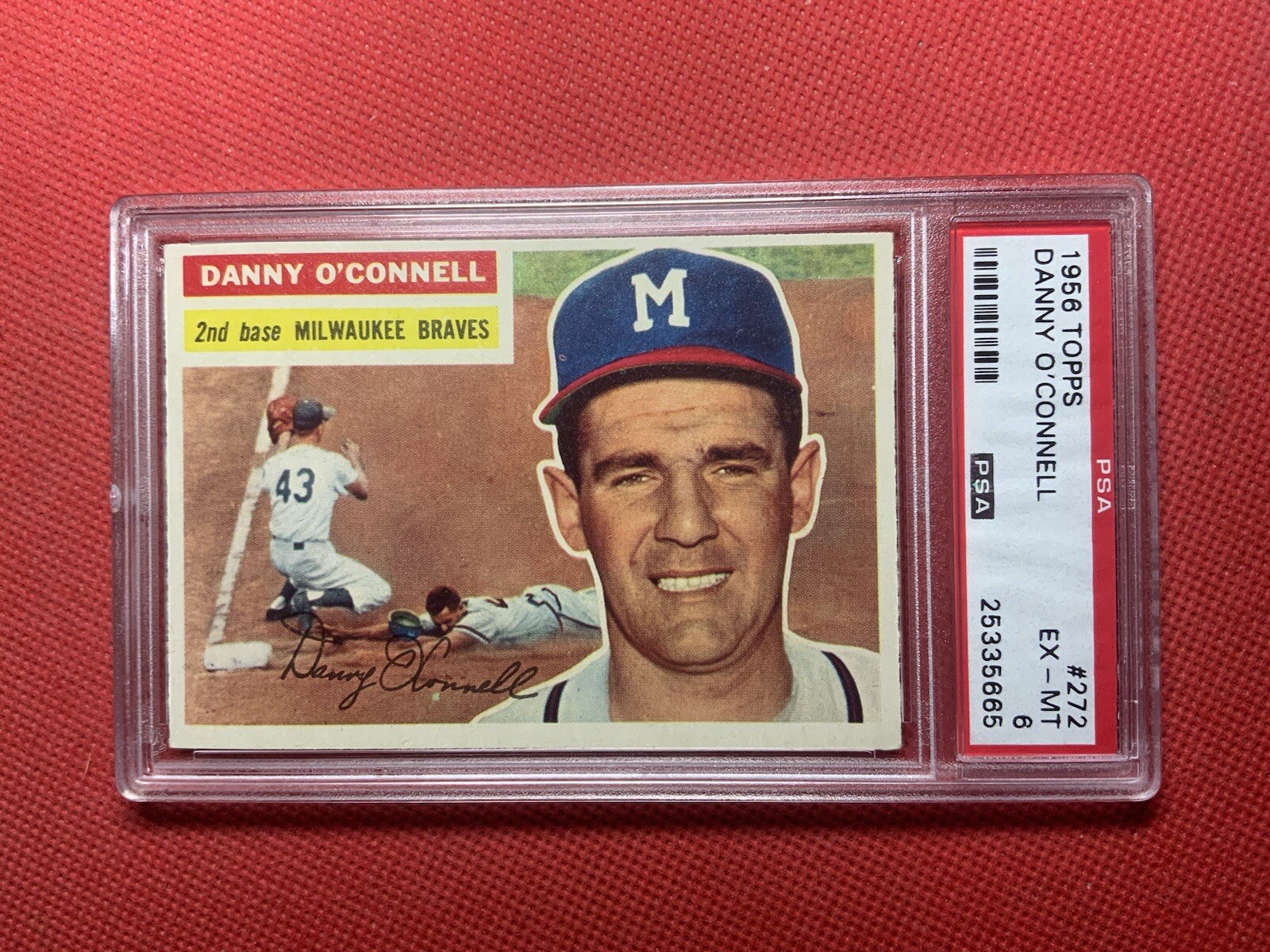1956 Topps - #272 Danny O'Connell for sale online | eBay