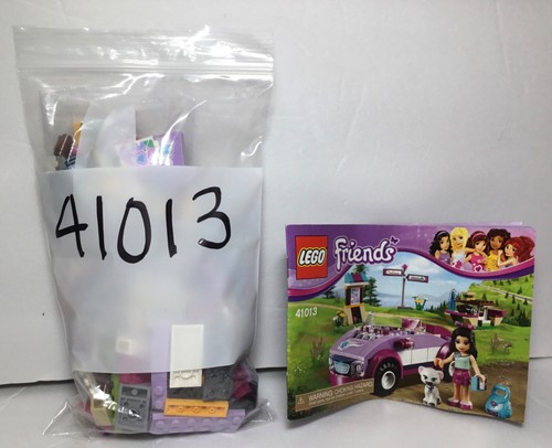 2013 LEGO FRIENDS SET# 41013-EMMA'S SPORTS CAR 159Pcs 1FIG INSTRUCTIONS ...