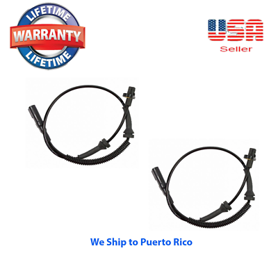 2 ABS Wheel Speed sensor Front Right & Left Fit Ford TRANSIT CONNECT ...