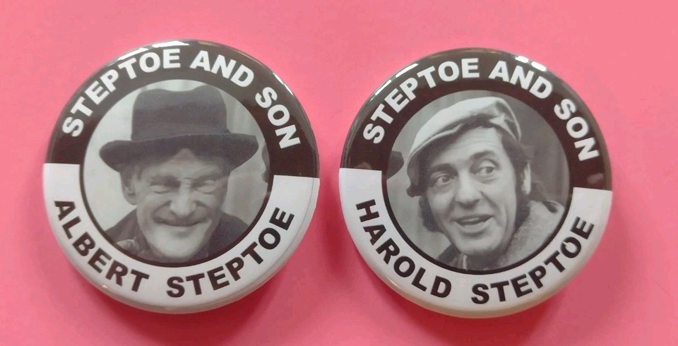 STEPTOE AND SON (A) TV SERIES 55mm MAGNETS X 2 | eBay