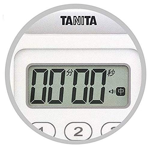 TANITA Digital Kitchen Cooking Timer Waterproof with Magnet TD-378 ...