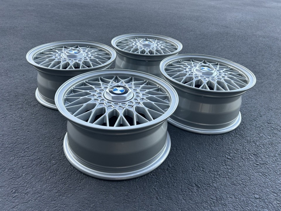OEM BMW E30 318i 325i IX EuroWeaves KFZ Wheels 15x7 4x100 Et41 ( BBS RZ ...