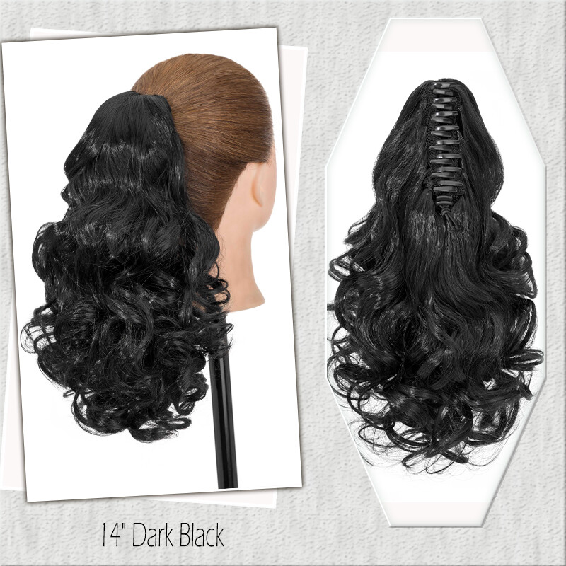 Highlight Thick Real Claw Ponytail Clip In Hair Extensions Pony Tail As ...