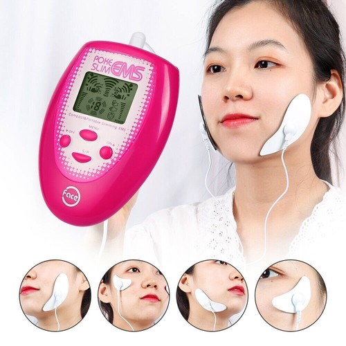 Electric Muscle Stimulator Facial Slimming Cheek Double Chin Reduce V ...