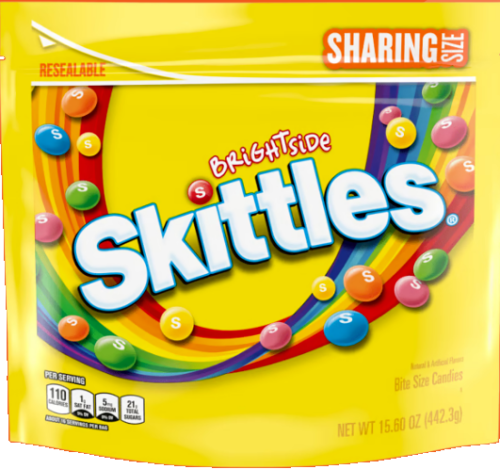 Skittles Brightside Chewy Candy Sharing Size Bag - 15.6 Oz for sale ...