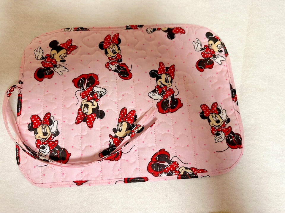 Handmade Cute Minnie Mouse Quilted cotton fabric crochet hook holder | eBay