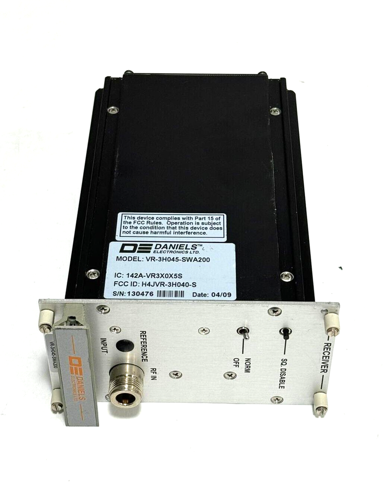 Daniels Electronics Receiver VR-3H045-SWA200 | eBay