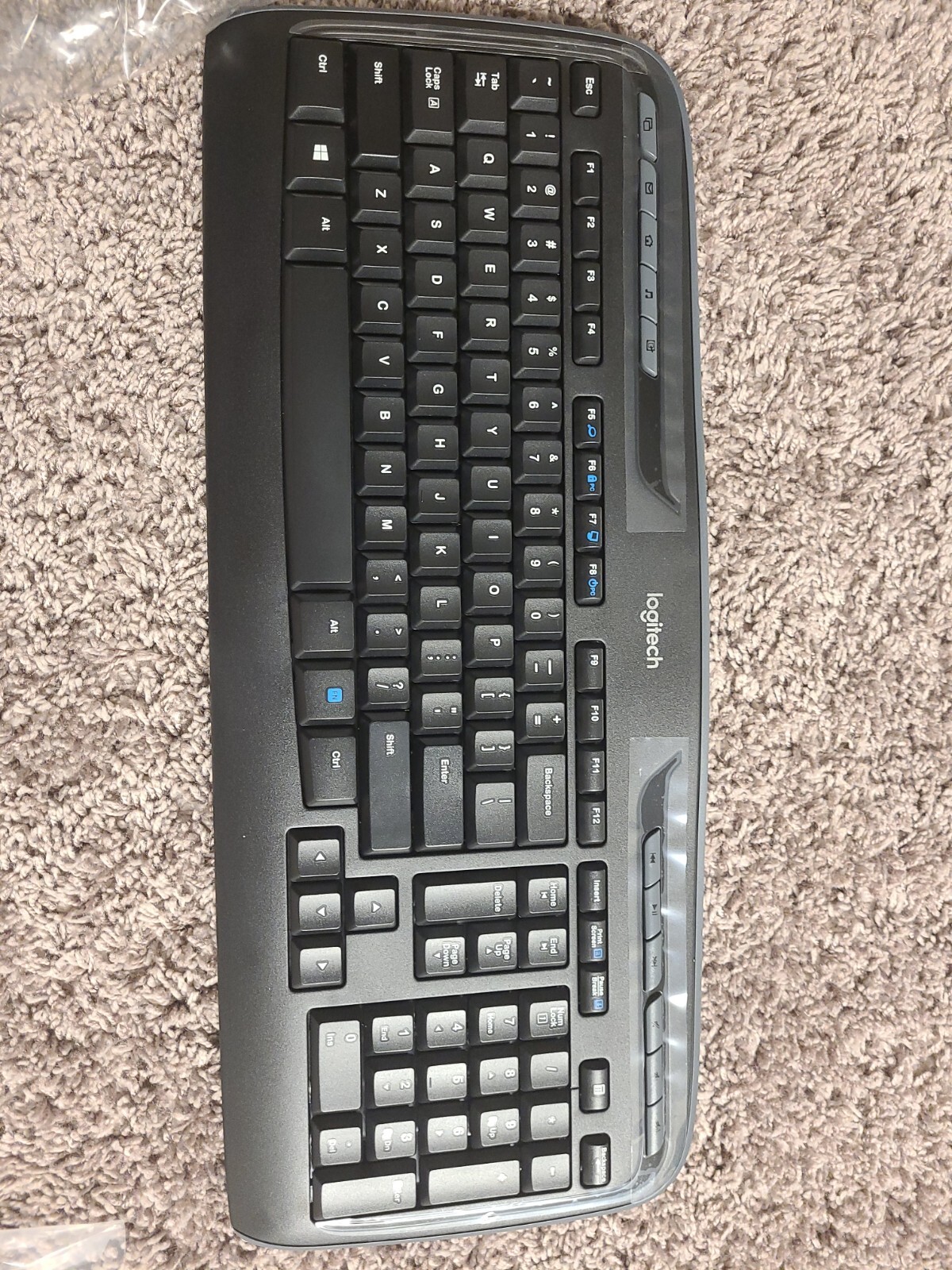 Logitech Mk335 Keyboard and mouse combo black/silver still in wrapping ...