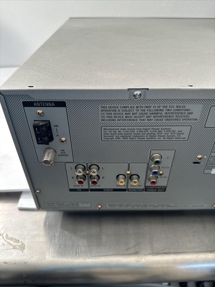 Sony AVD-K800P 5 Disc CD/DVD Carousel Changer-No Remote. UNTESTED. With ...