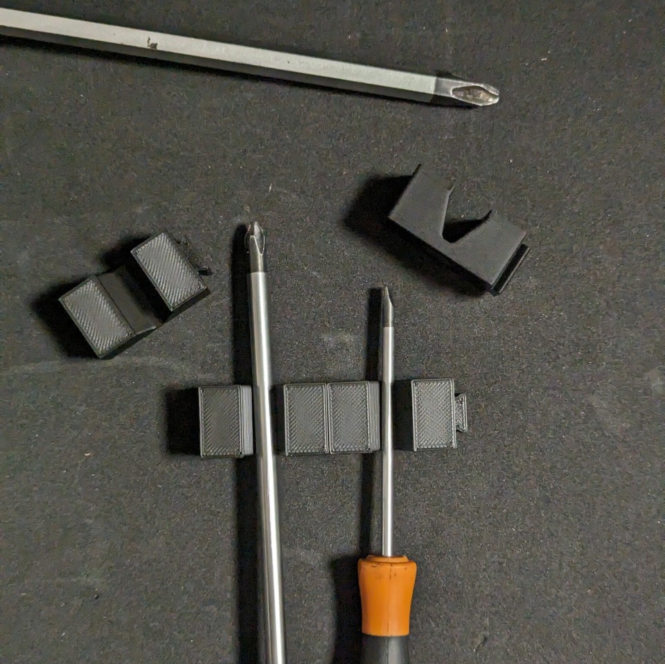 Magnetic Screwdriver Holder - Mechanic Toolbox Drawer Organiser | eBay UK