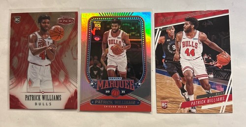 2020-21 Chronicles Patrick Williams R/C (3 Card Lot) Prestige, Honors ...