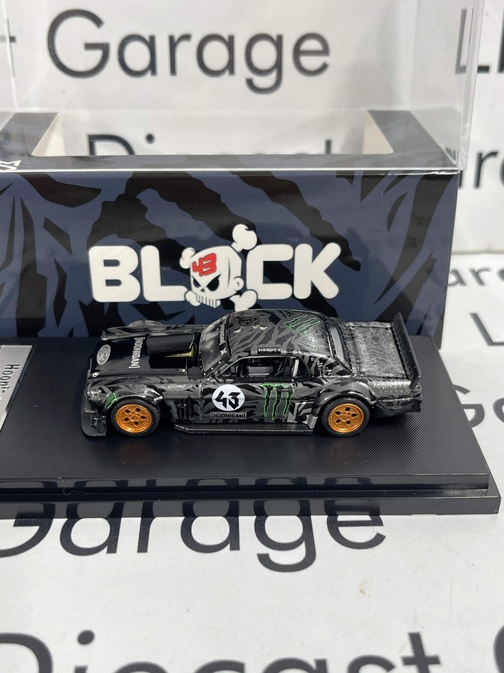 STREET WARRIOR 1965 Ford Mustang Hoonicorn RTR Ken Block 1:64 Diecast ...