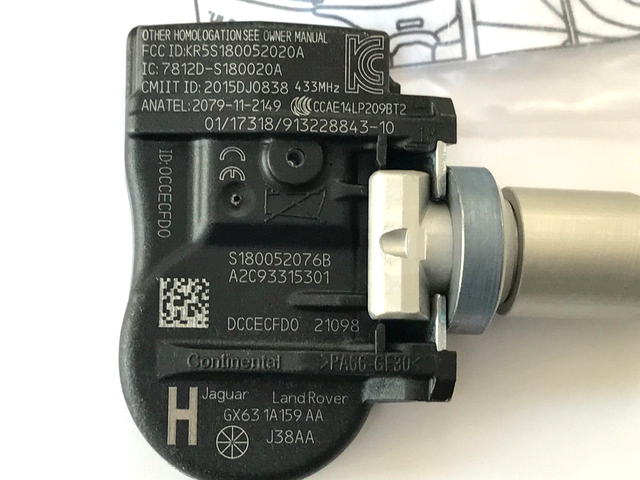 OEM Jaguar F-pace X761 Tyre Pressure Sensor C2D47173 Genuine for sale ...