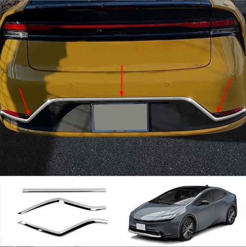 For 2023-2024 Toyota Prius/Prime ABS silvering Rear Bumper Cover ...