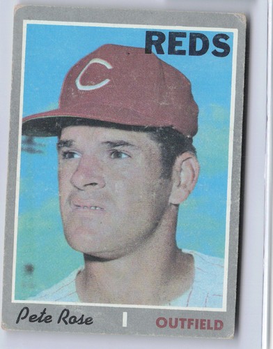 1970 Topps Pete Rose #580 - Reds - G-Vg - S4096 | eBay