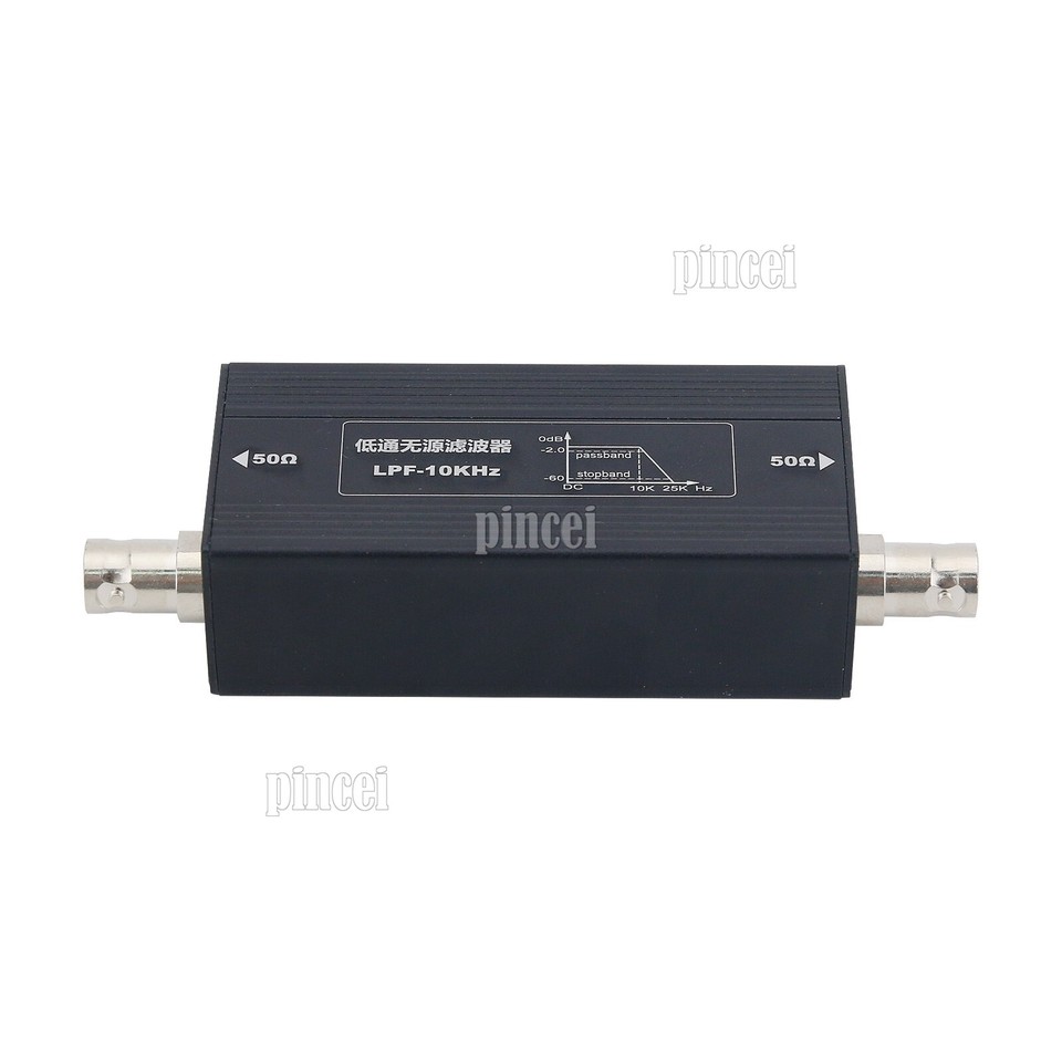 LC Passive Low Pass Filter LPF-10KHz 50ohm for RX with Dual BNC Female ...