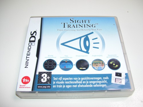 Sight Training Enjoy Excersising And Relaxing Your Eyes * NINTENDO DS ...