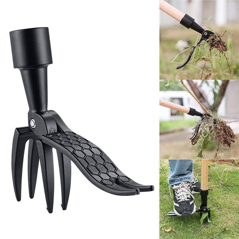 Weeder Puller Stand UP Garden Lawn Weed Root Remover Weeding Head ...