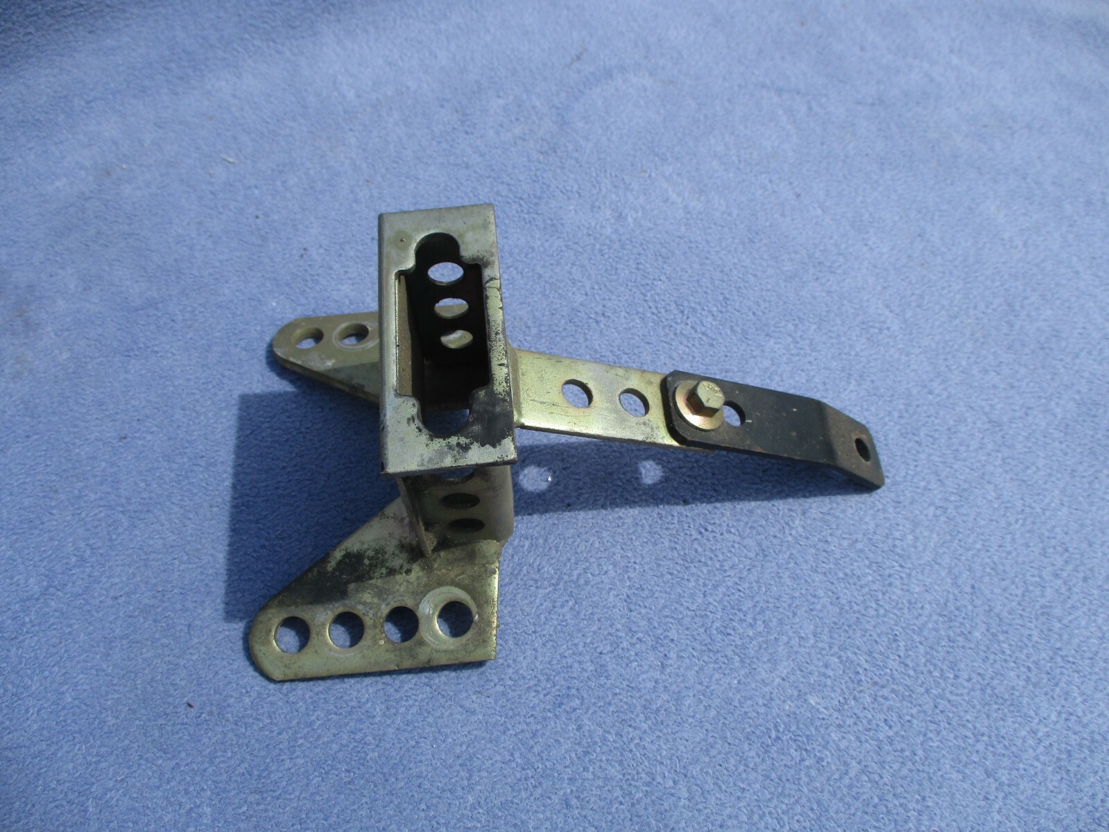 Harley touring rider backrest bracket road king street electra glide ...