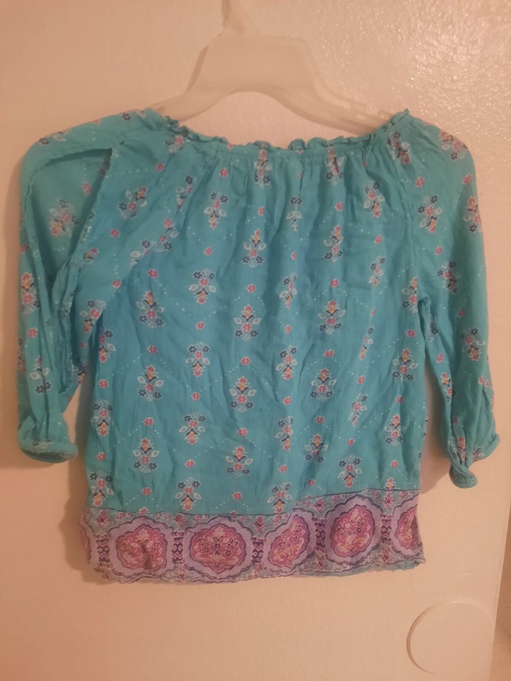 girls shirt Mudd brand lightweight colorful | eBay