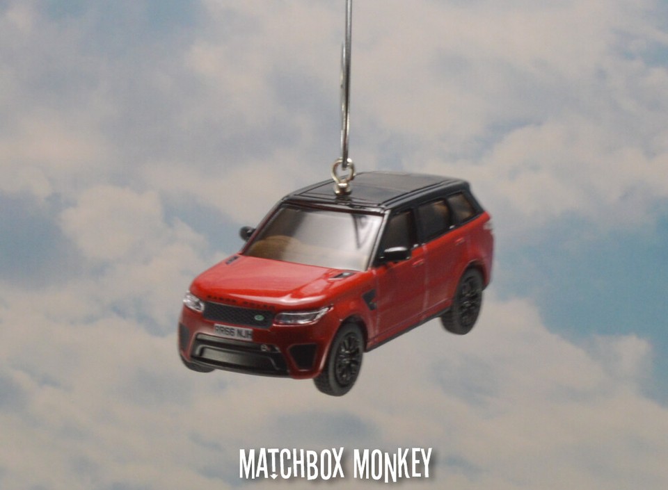 Range Rover Sport SVR Christmas Tree Ornament 1/76 SUV Jaguar Land ...
