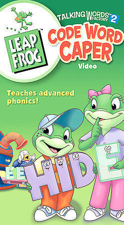 LeapFrog: Talking Words Factory II: The Code Word Caper (VHS, 2004) for ...