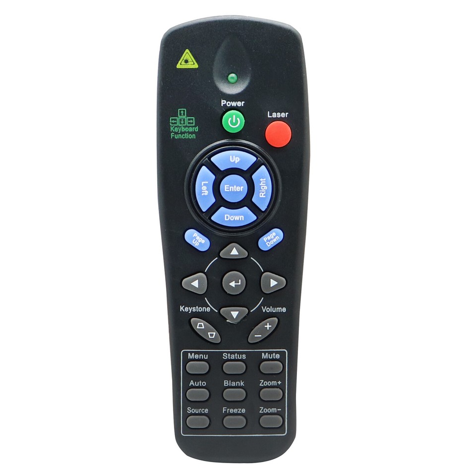 Projector Remote Control for Vivitek DH976 DH976-WT DU978-WT DW770UST ...