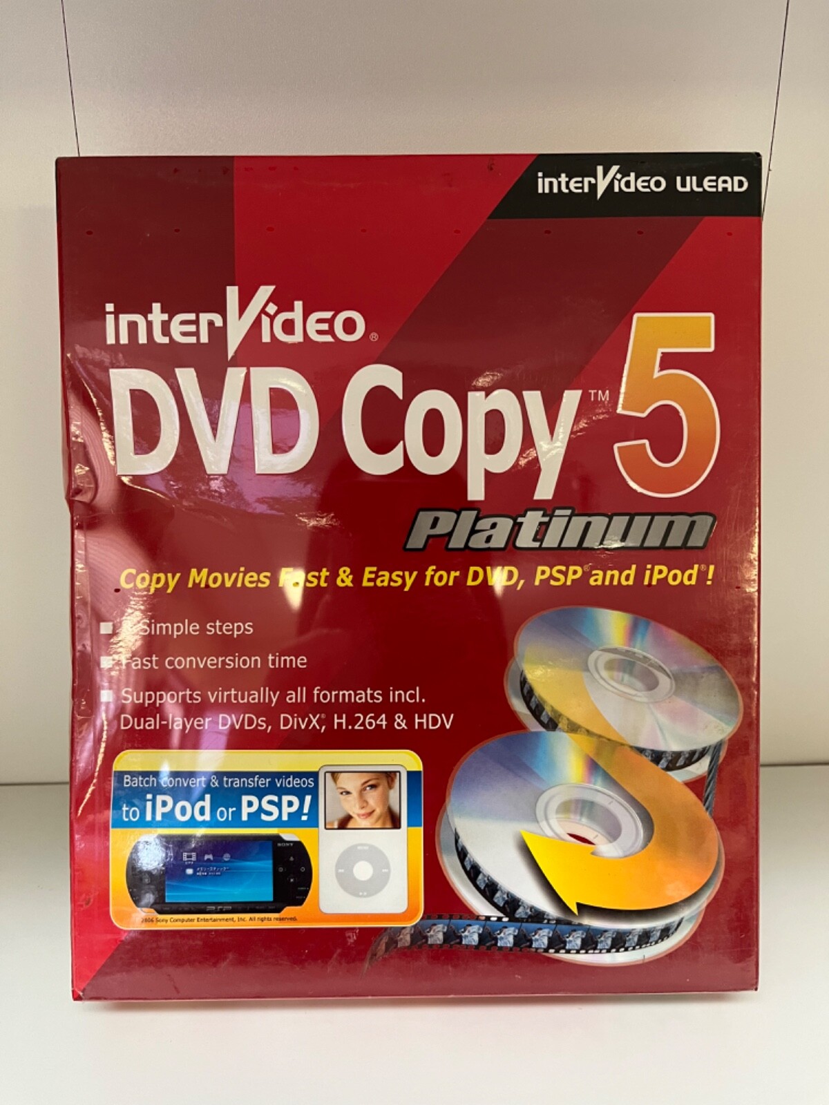 interVideo DVD Copy 5 Platinum _ Copy Movies Fast & Easy For DVD, PSP ...