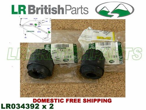 GENUINE LAND ROVER FRONT STABILIZER BAR BUSHING DISCOVERY SPORT 15 SET ...