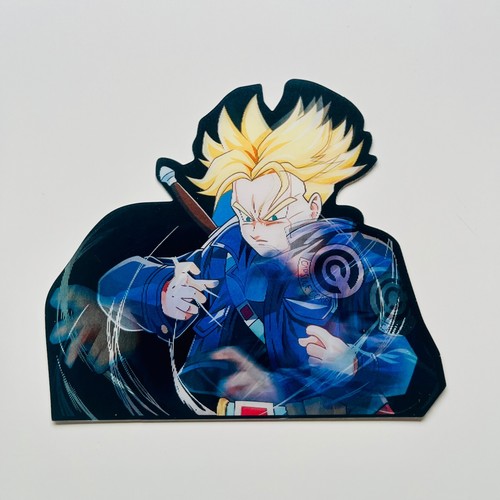 Dragon Ball Z Super Trunks 3D Lenticular Sticker Motion Anime Holofoil ...