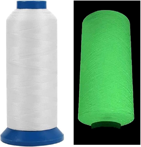 3000Yards / 2700M Glow in the Dark Embroidery Thread (White) | eBay