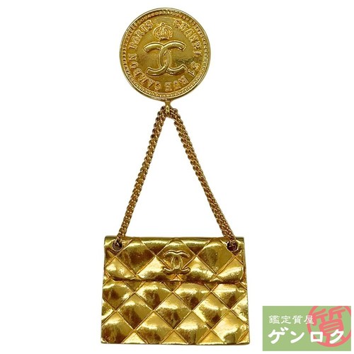 Used CHANEL Chanel Matelass Bag Motif GP Brooch Pawn Shop Cash on Delivery Fee F | eBay