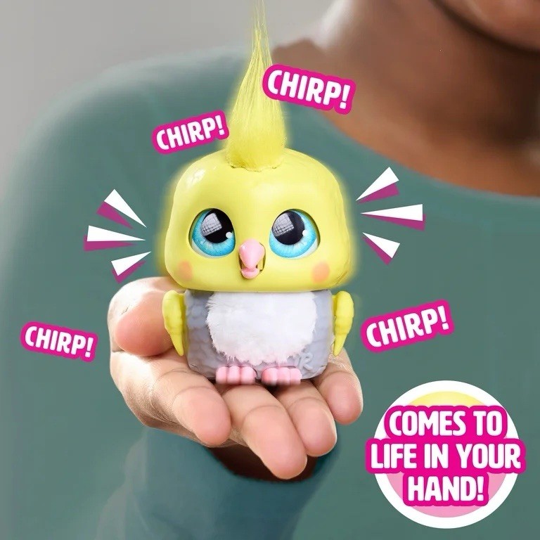 FurReal Handfuls Chirps the Cockatoo 3.5" Interactive Toy 50 ...