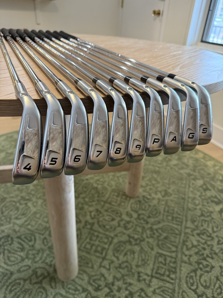 Tour Edge Exotics E725 Iron Set 4-PW+AW+GW+SW MRH w KBS Max MT Steel 85 ...