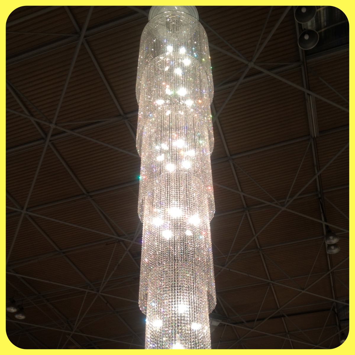 Custom Crystal Chandelier Custom Large Giant Modern Lobby LED