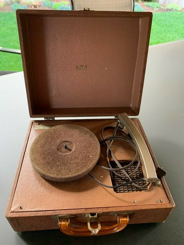 Vintage 50's Trela/BEAM RADIONICS CORP Record Player Model HB6 | eBay