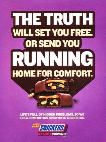SNICKERS CANDY AD #31 MAGAZINE promo AD 2021 | eBay