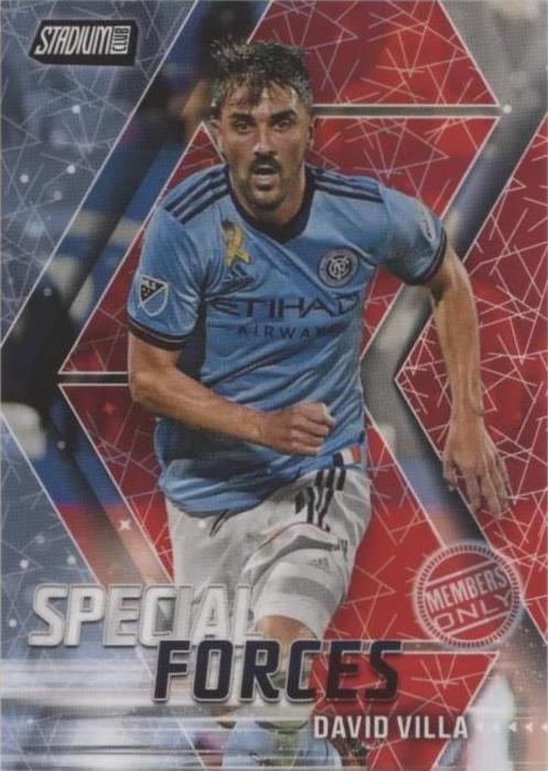 2018 Topps Stadium Club MLS - Special Forces David Villa #SF-12 Members ...