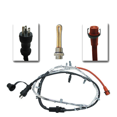 2011-2014 Ford F-150 3.5L EcoBoost V6 Block Heater Cord + Element OEM ...