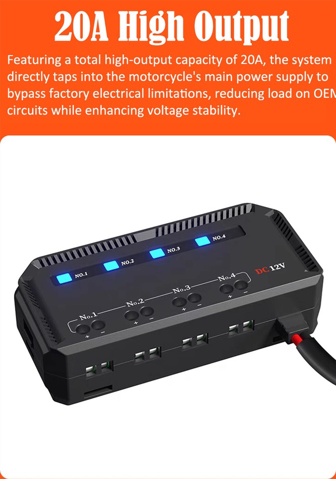 Motorcycle Lightning Box 12V/20A w/ Dual Fuses vs Thunder Box - Direct ...