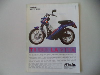 advertising Pubblicità 1988 ATALA MASTER HYDRO 50 | eBay