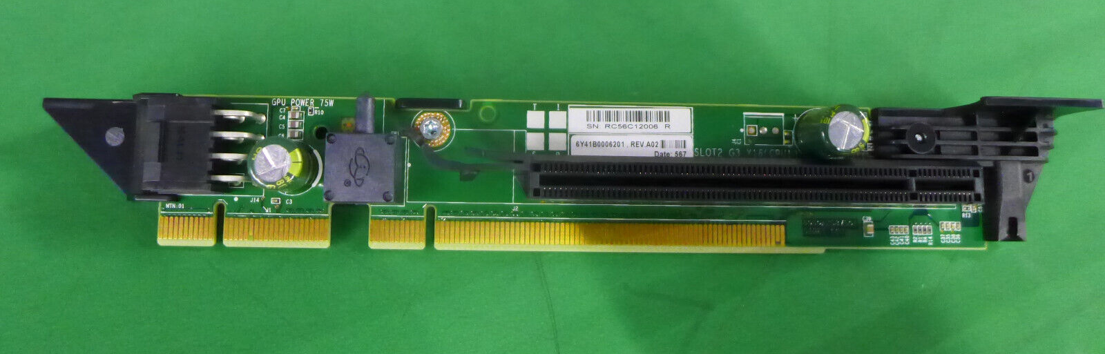 Dell POWEREDGE R630 Riser Card 3 PCIe Slot 2 X16 6R1H1 for sale online ...