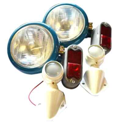 FORDSON SUPER MAJOR TRACTOR LIGHTING KIT REAR & FRONT LAMPS & SIDE ...