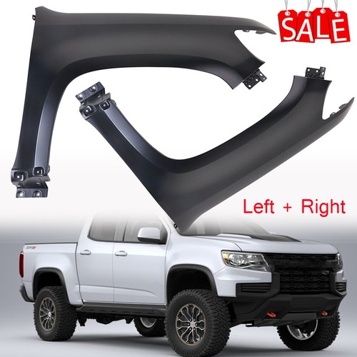 Steel Fender For 2015-2022 Chevrolet Colorado Front Driver + Passenger ...