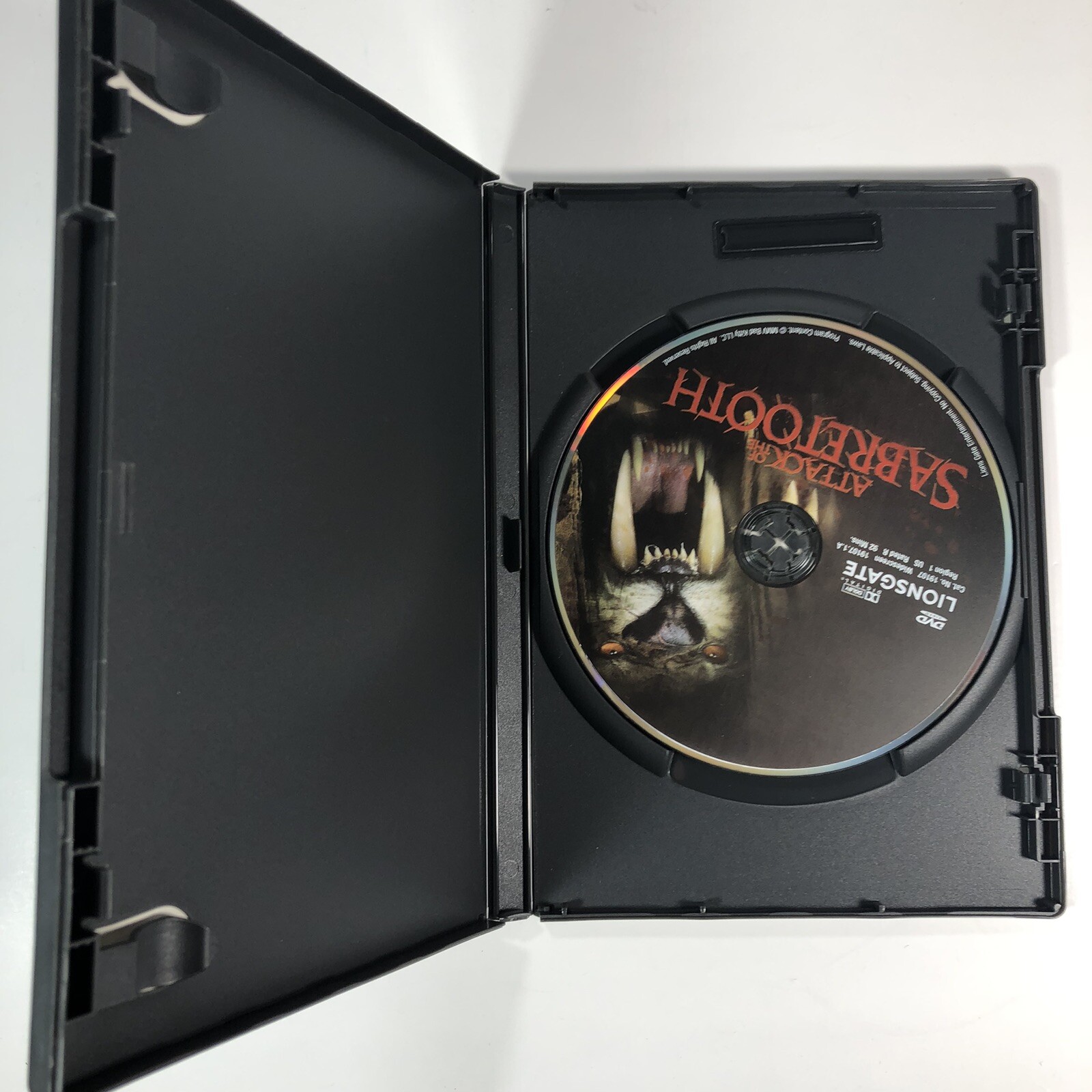 Attack of the Sabretooth DVD 2005 Nature Attacks Horror Comedy Schlock ...