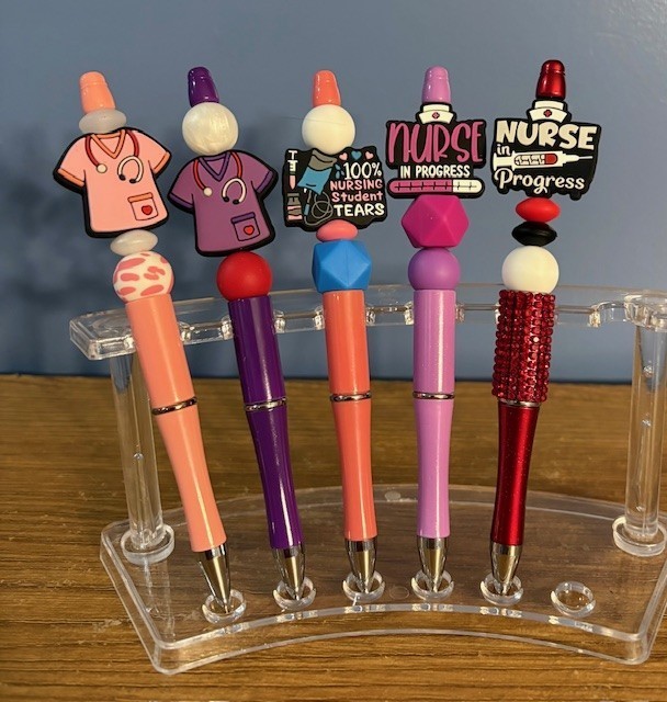 New custom beaded focal pens HEALTH CARE theme nurse doctor dentist ...