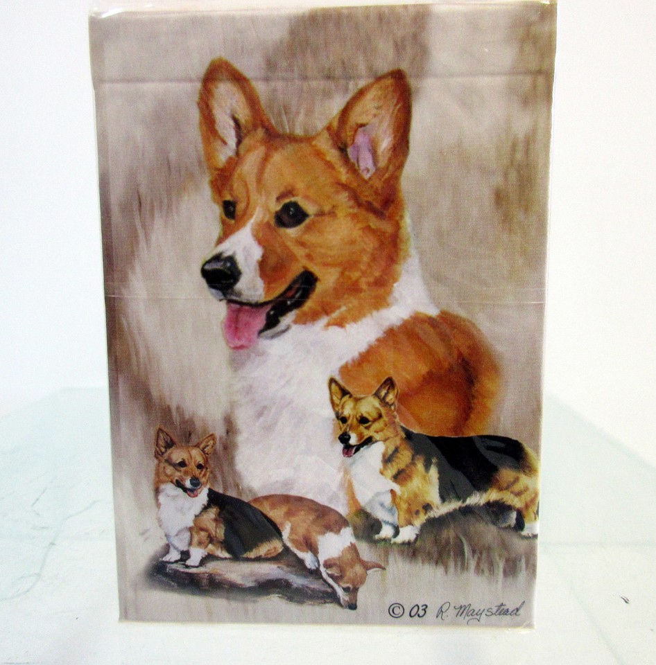 New Welsh Corgi Playing Cards - Set of 2 Decks of 52 Card Ruth Maystead ...