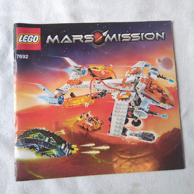 LEGO 7692 MX Recon Dropship Instruction Manual No Bricks Mars Mission ...