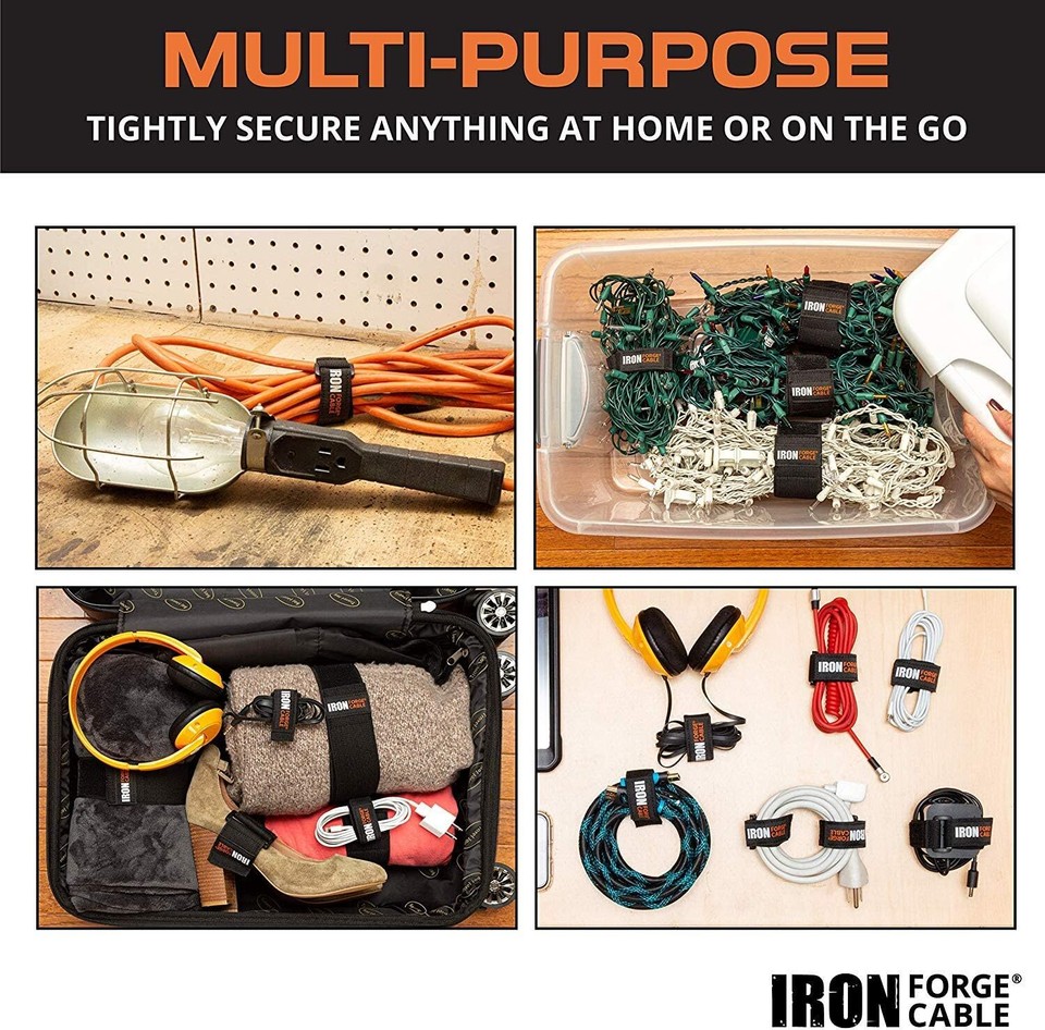 Extension Cord Wrap Organizer, 12 Pack 6 Inch | eBay