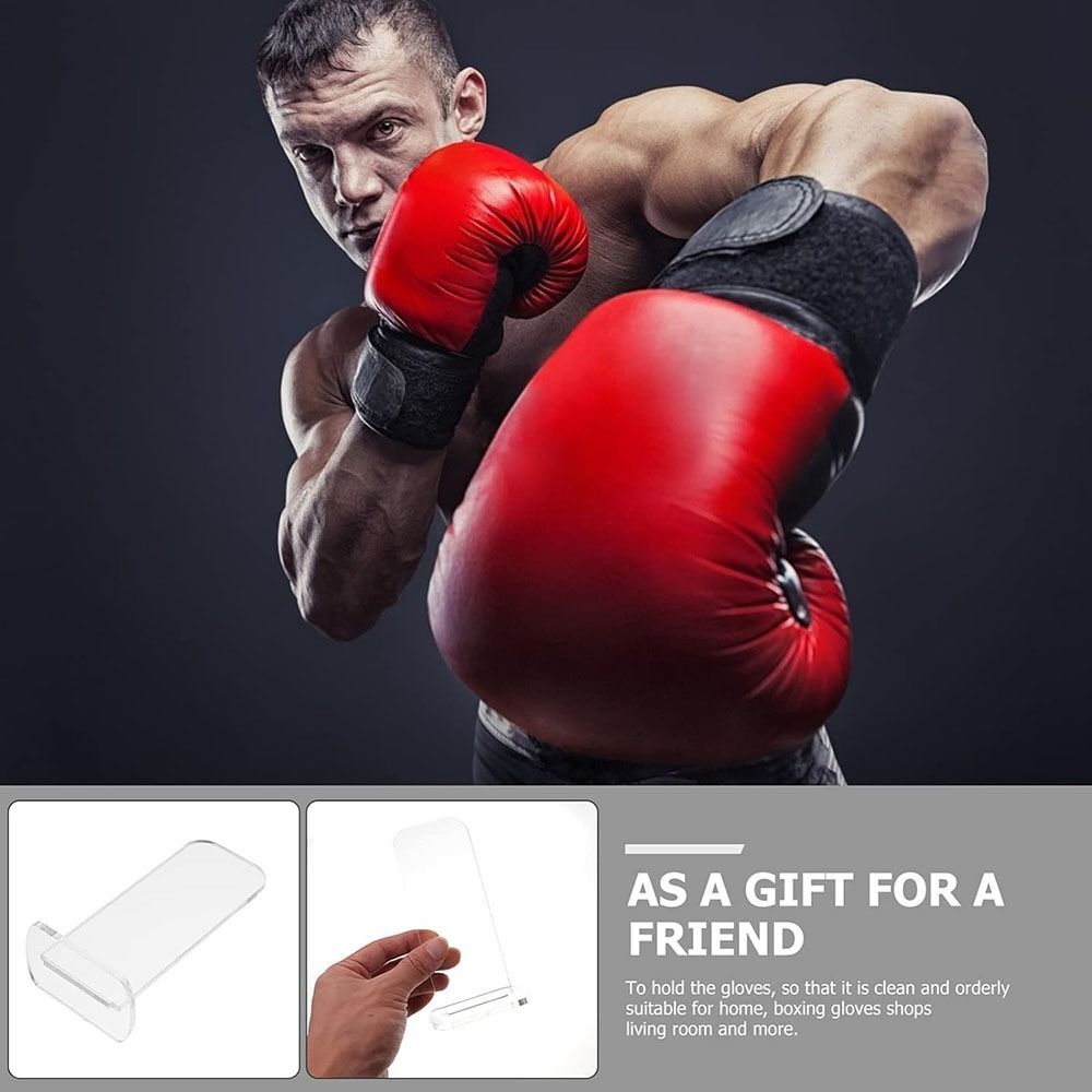 Acrylic Boxing Glove Stand Transparent Baseball Glove Holder | eBay